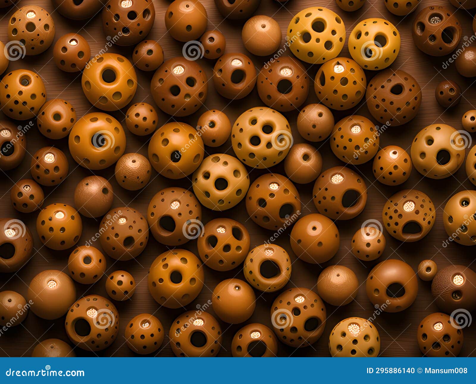 A Lot of Hole on the Texture Use for Trypophobia Stock Illustration ...