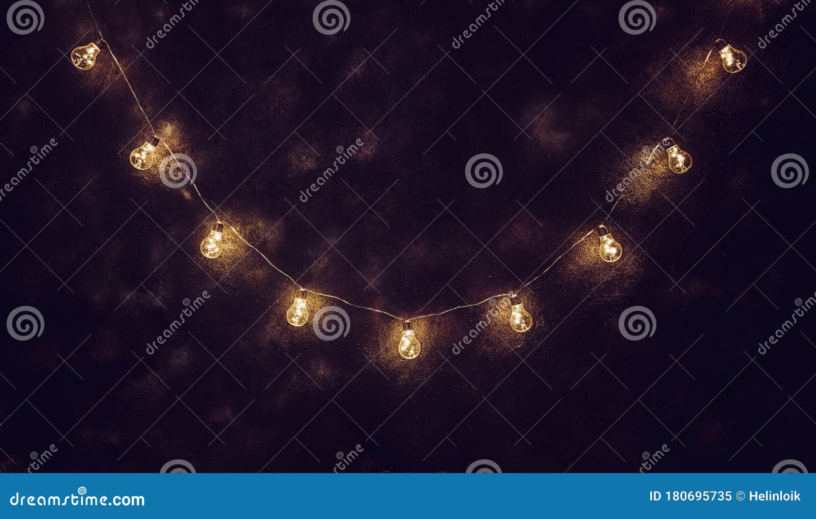 String Party Lights Background