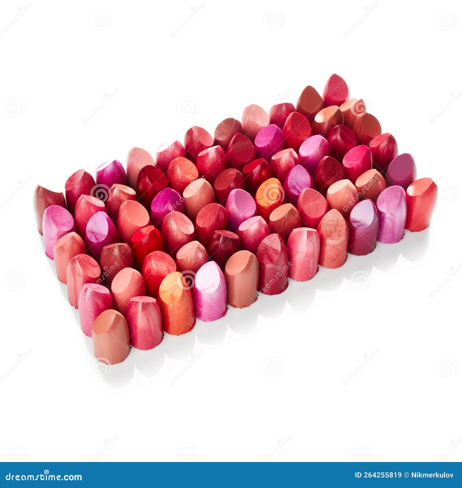 A Lot of Lipsticks on White Stock Image - Image of purple, beauty ...