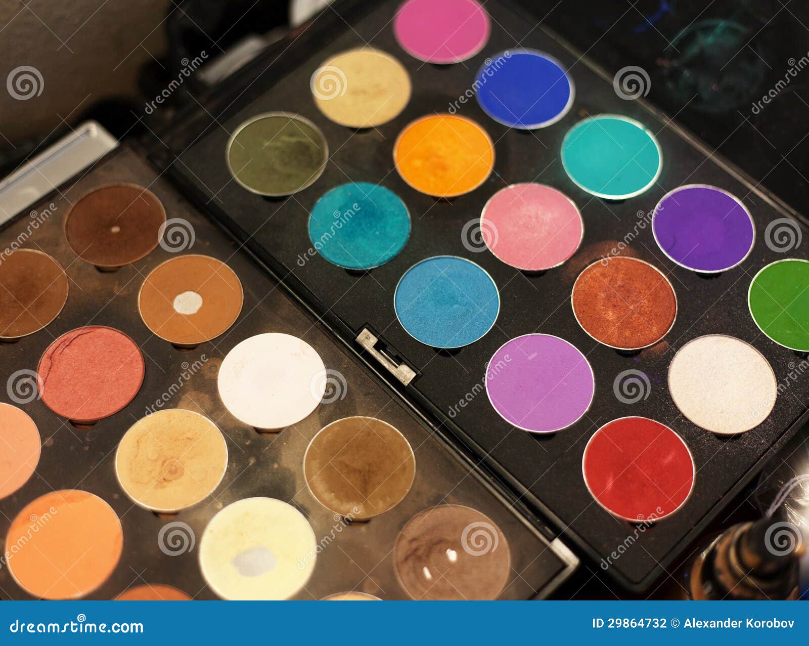 Make up colors stock photo. Image of crafts, mess, pattern - 29864732