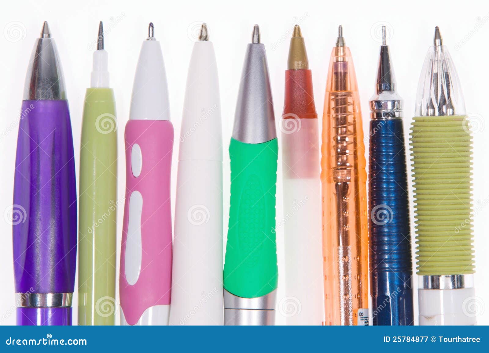 A lot of many pens stock image. Image of plastic, object - 25784877