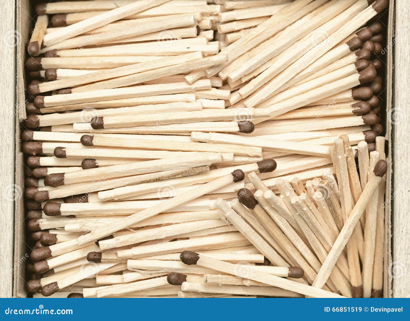 A Lot of Matches in a Box Top View Stock Image - Image of backdrop ...