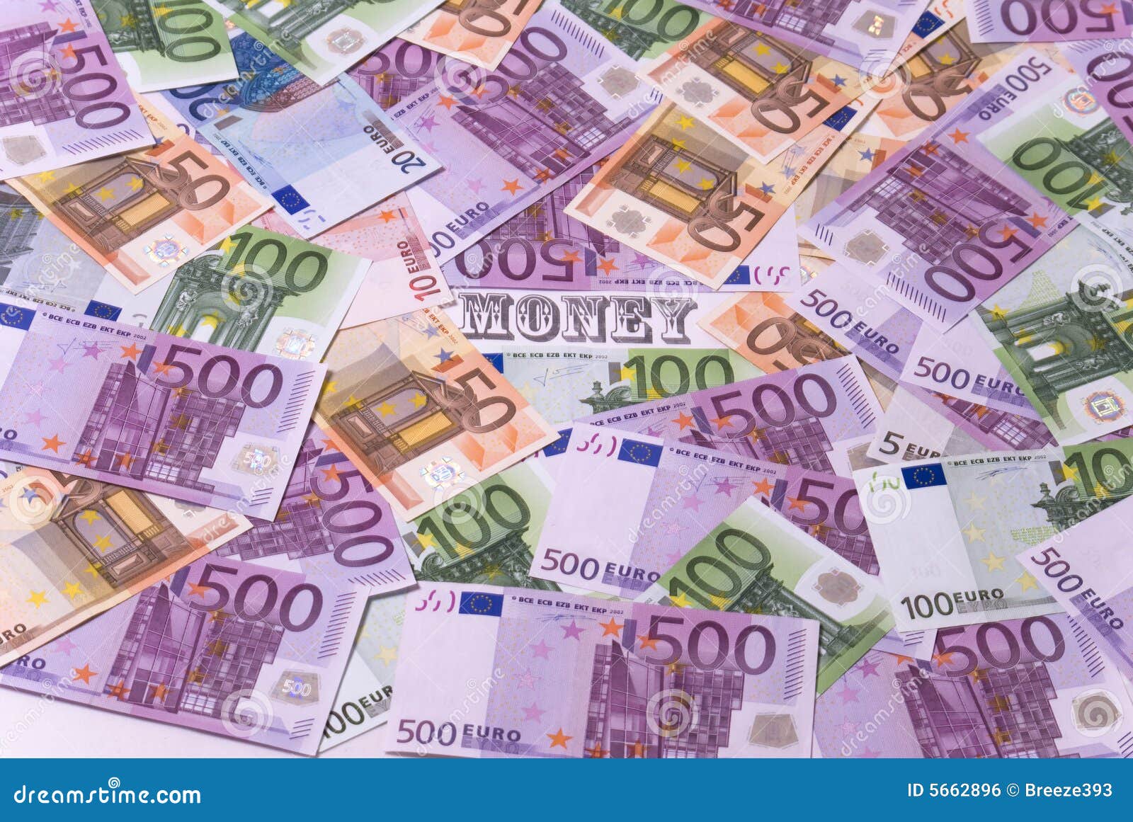 Lot of money stock photo. Image of euro, profit, deposit - 5662896