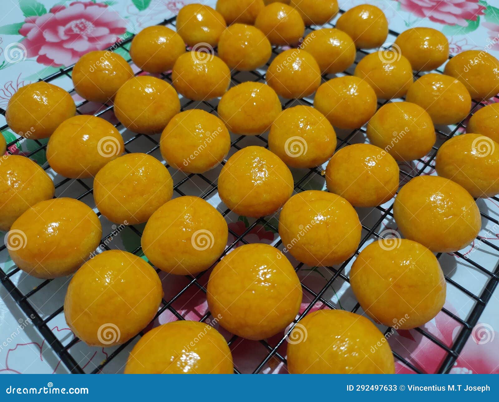 A Lot of Nastar Cake on the Table Has Just Be Made Stock Image - Image ...