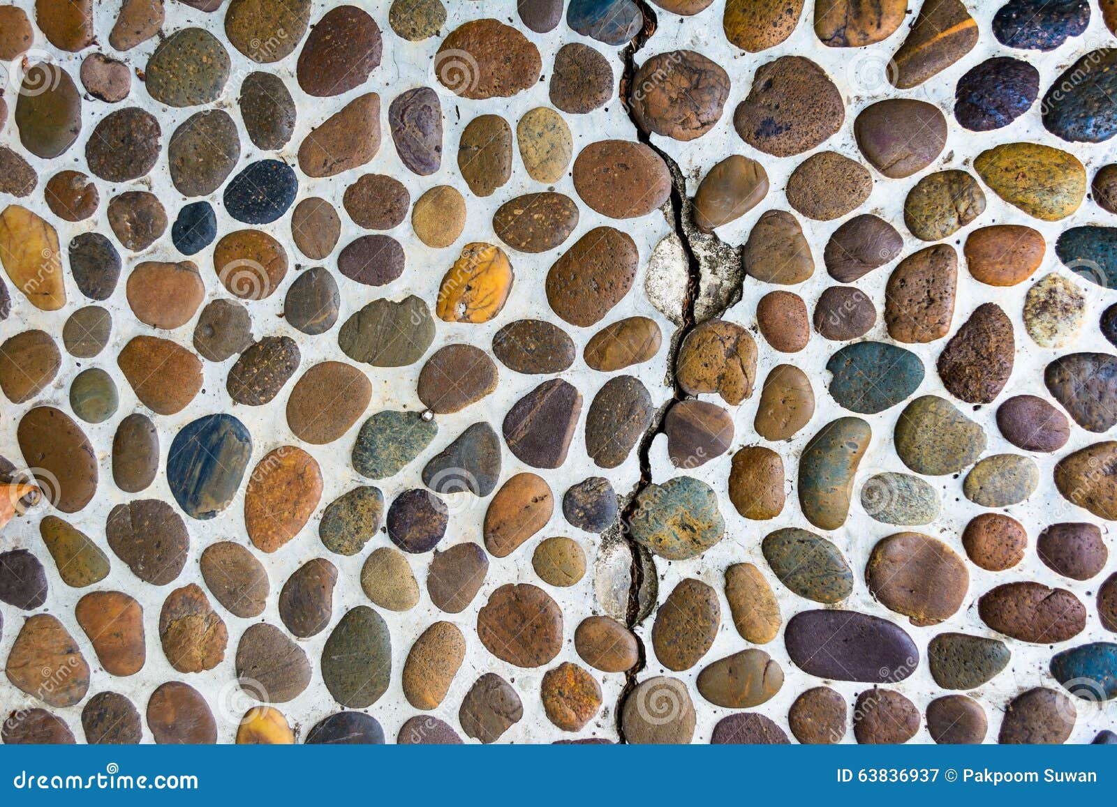 Lot of Pebbles Around Big Stone Stock Image - Image of bend, compound ...