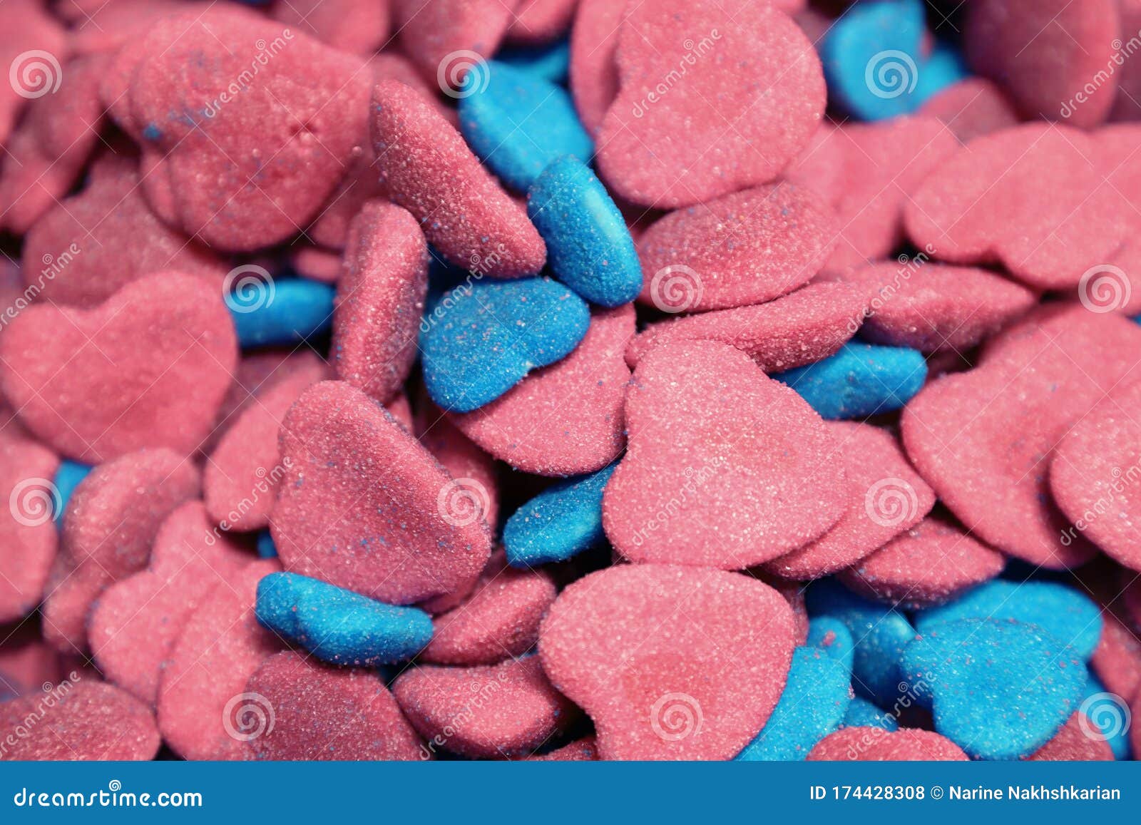 Colourful Marshmellow Candy Stock Photo - Image of closeup, delicious ...