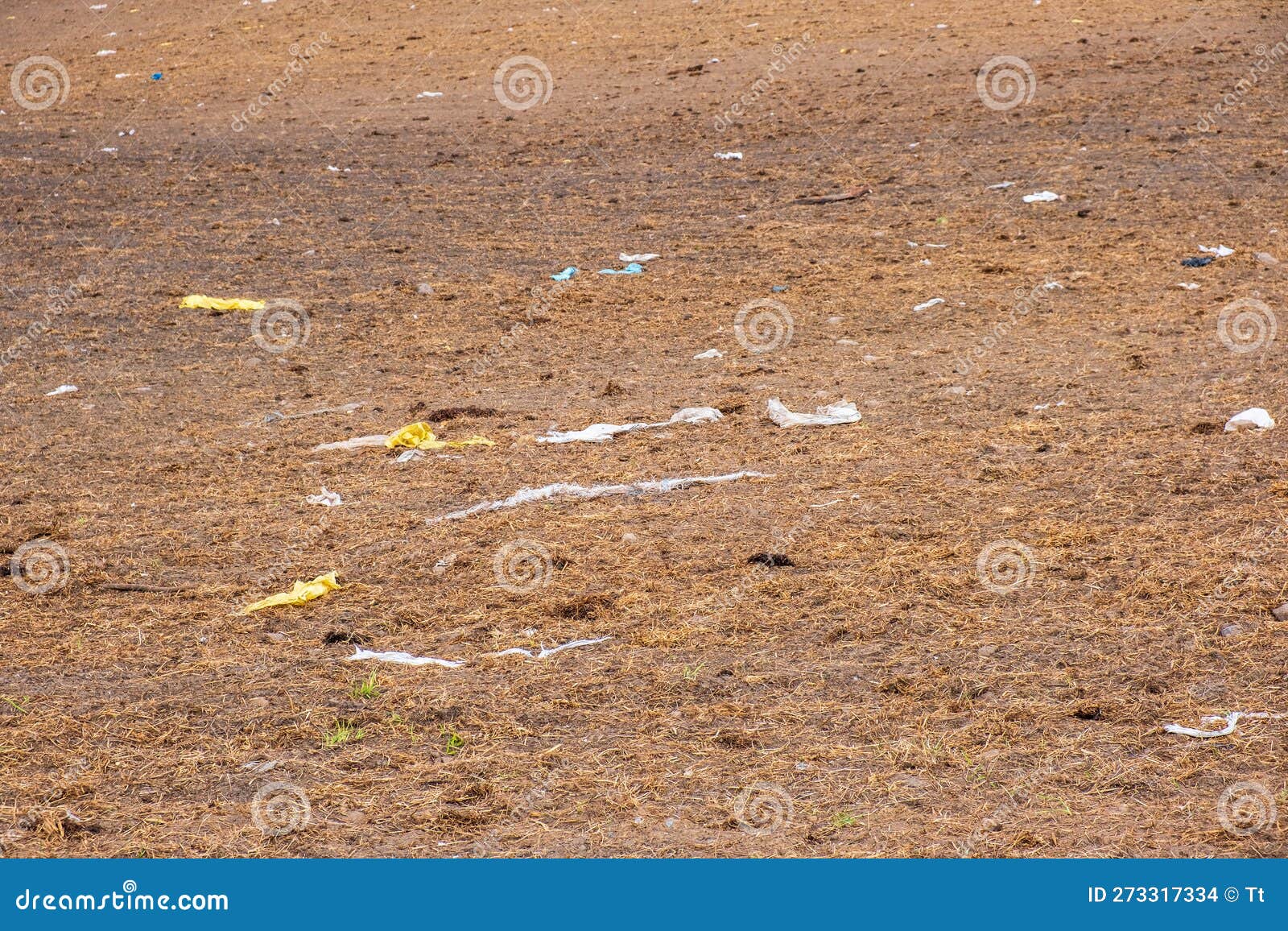 Plastic Contamination Of Water Environment Stock Photography ...