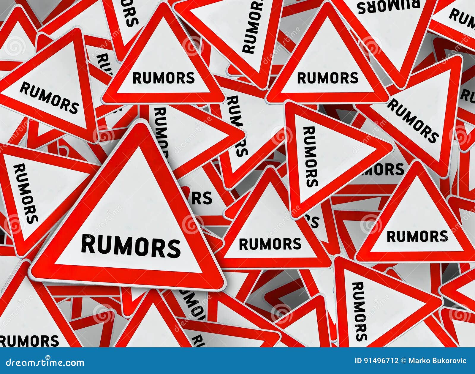 Rumors Triangle Stock Illustrations – 5 Rumors Triangle Stock ...