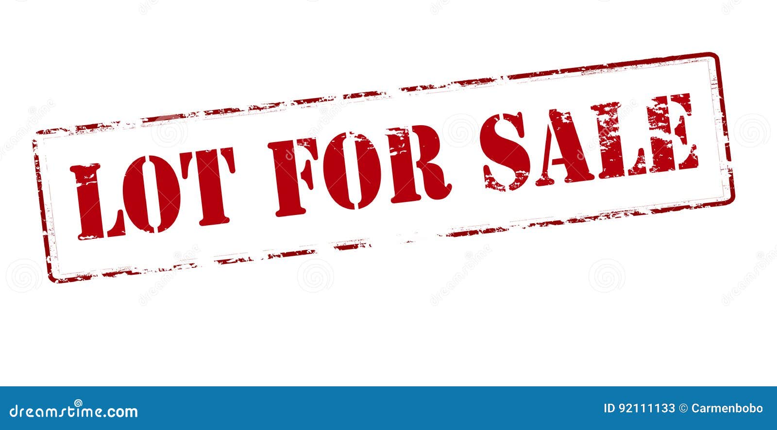 Lot for sale stock illustration. Illustration of miscellaneous - 92111133