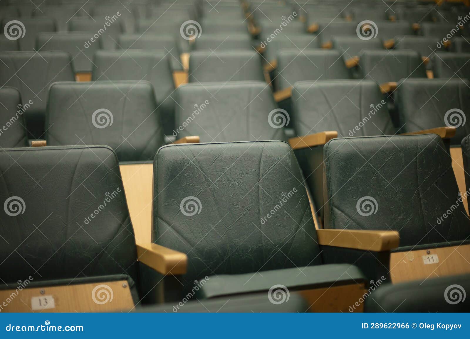 Lot of Seats in Hall. Empty Spaces Stock Photo - Image of furniture ...