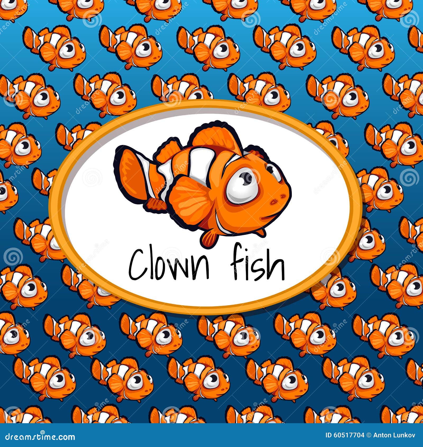 Fish. Card Of Lenormand Oracle Deck Gothic Mysteries Royalty-Free ...