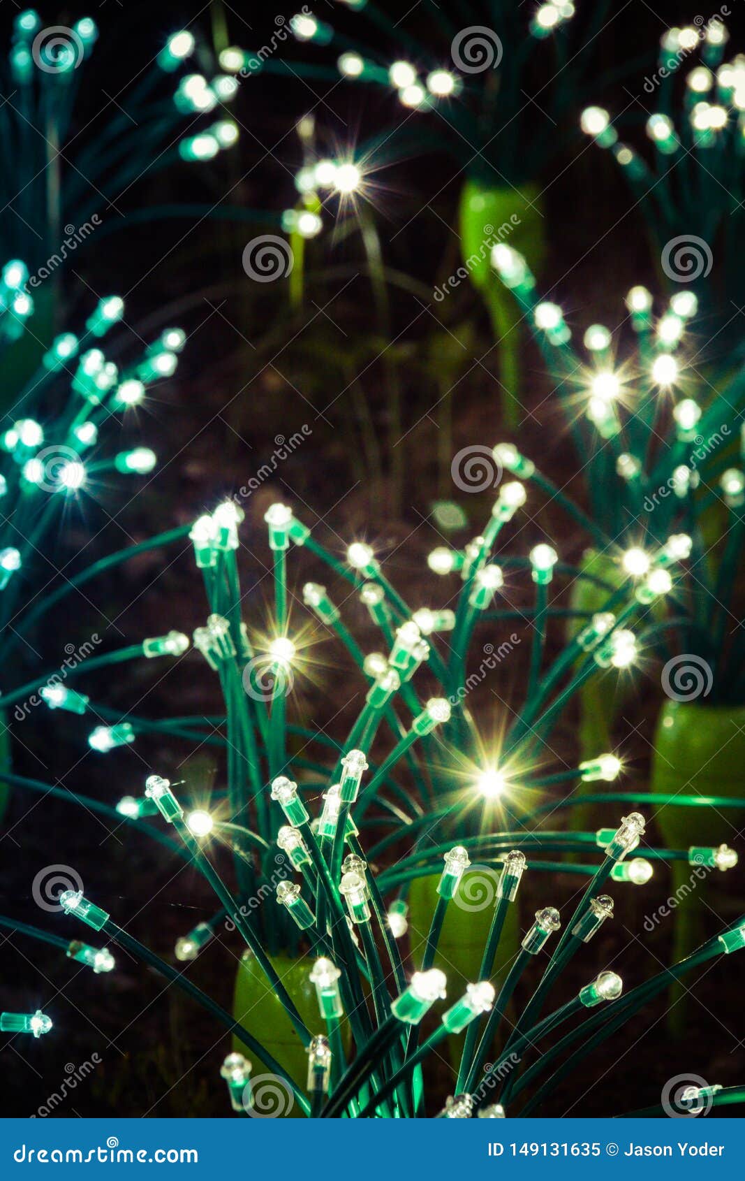 A Lot of Small White Lights Stock Image - Image of abstract, light ...