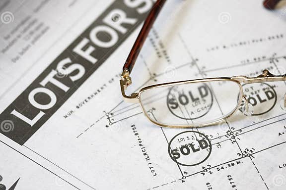 Lot sold stock photo. Image of relocate, finance, real - 8752834