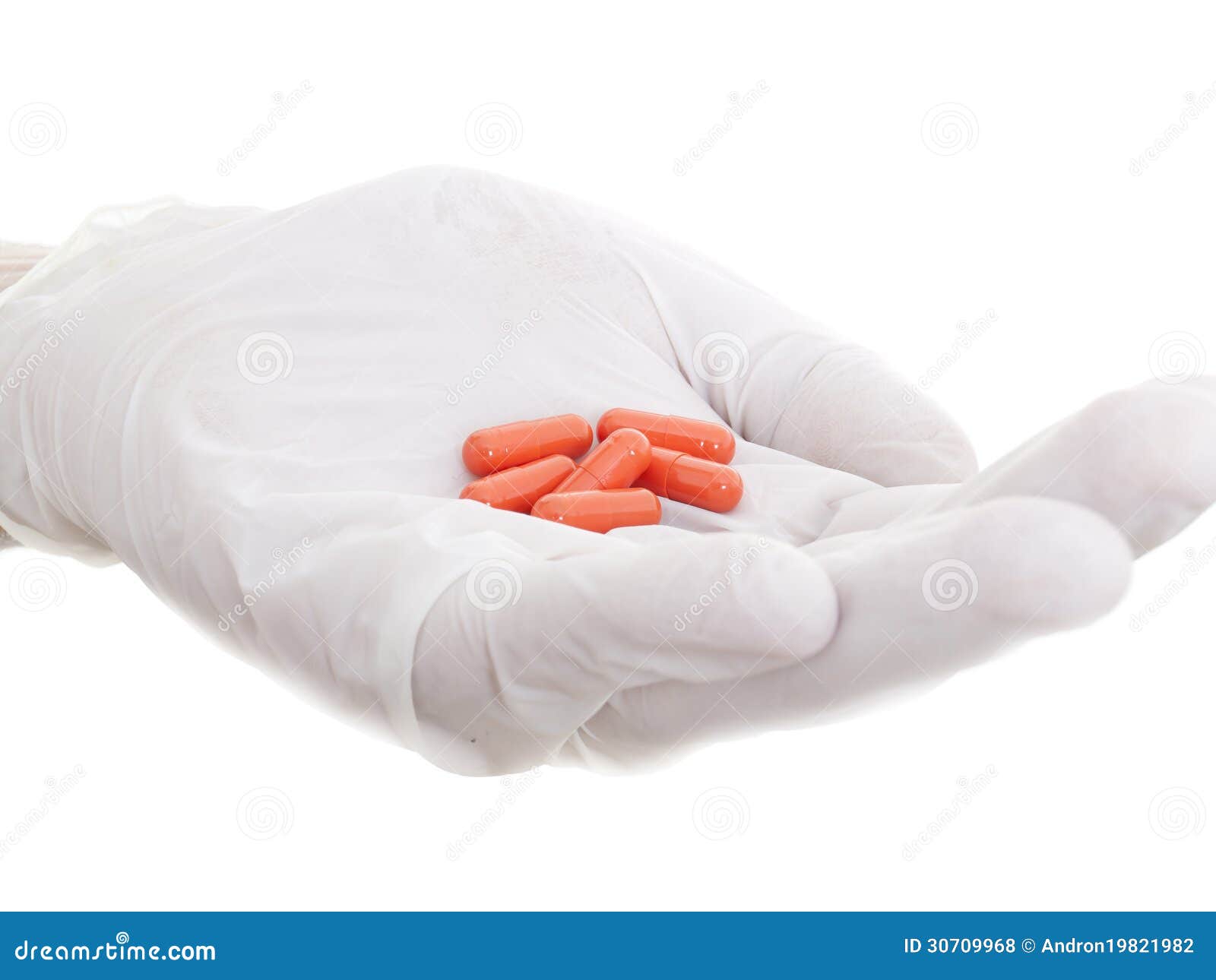 It is a Lot of Tablets in a Hand Stock Photo - Image of branch ...