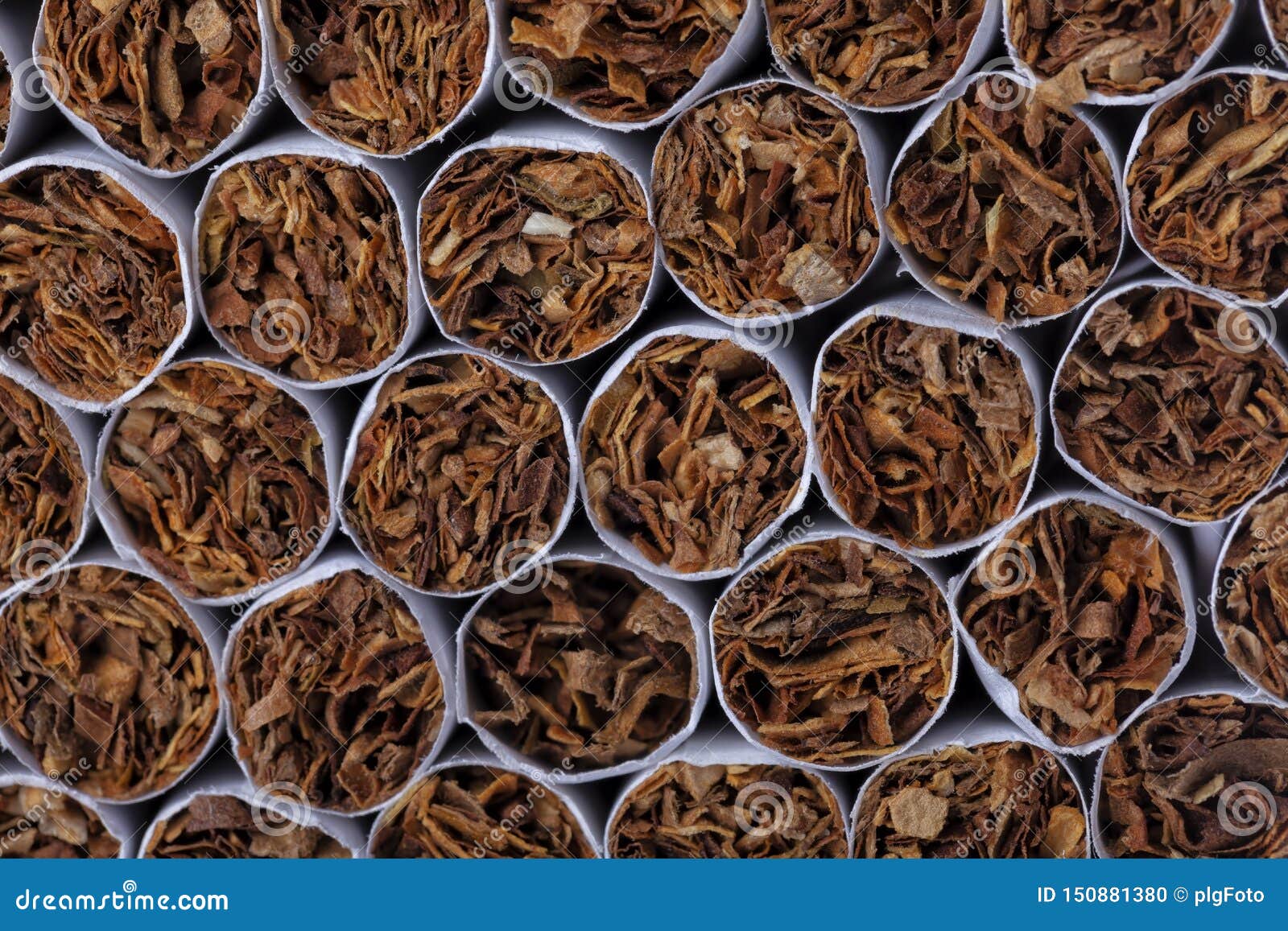 A Pile of Tobacco Cigarettes Stacked Stock Photo - Image of closeup ...