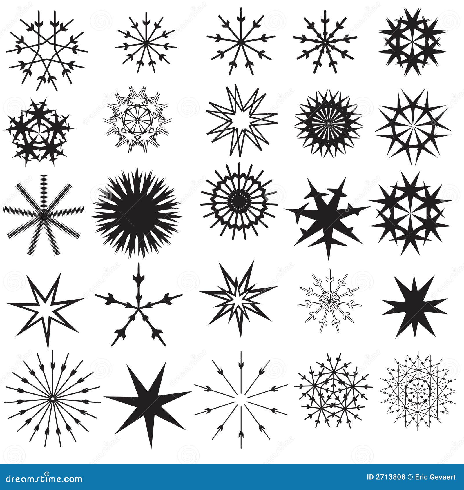 Lot of Vector Snow Elements Stock Vector - Illustration of graphic ...