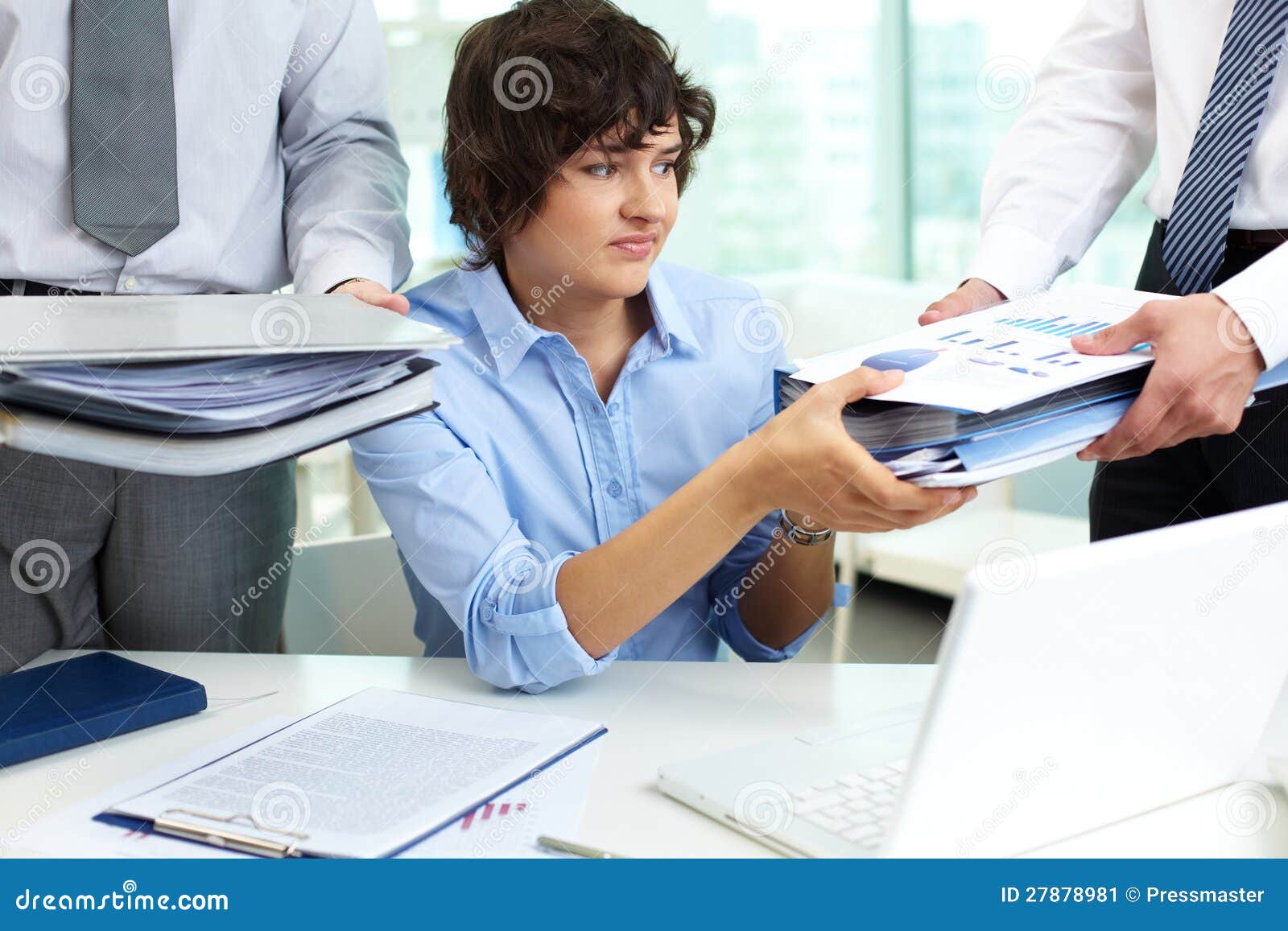 A lot of work to do stock image. Image of businesspeople - 27878981