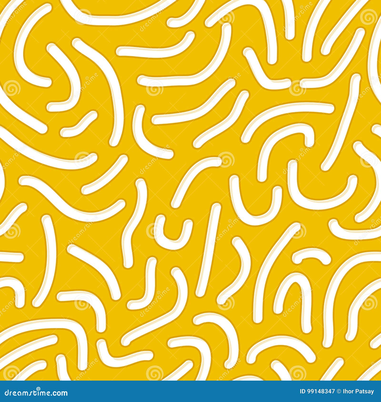 Seamless worm pattern stock vector. Illustration of creative - 99148347