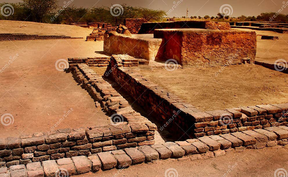Lothal stock photo. Image of town, indus, harappa, ahmadabad - 2166498