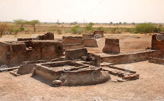 Lothal 4 stock image. Image of planning, asia, dead, ancient - 2171407