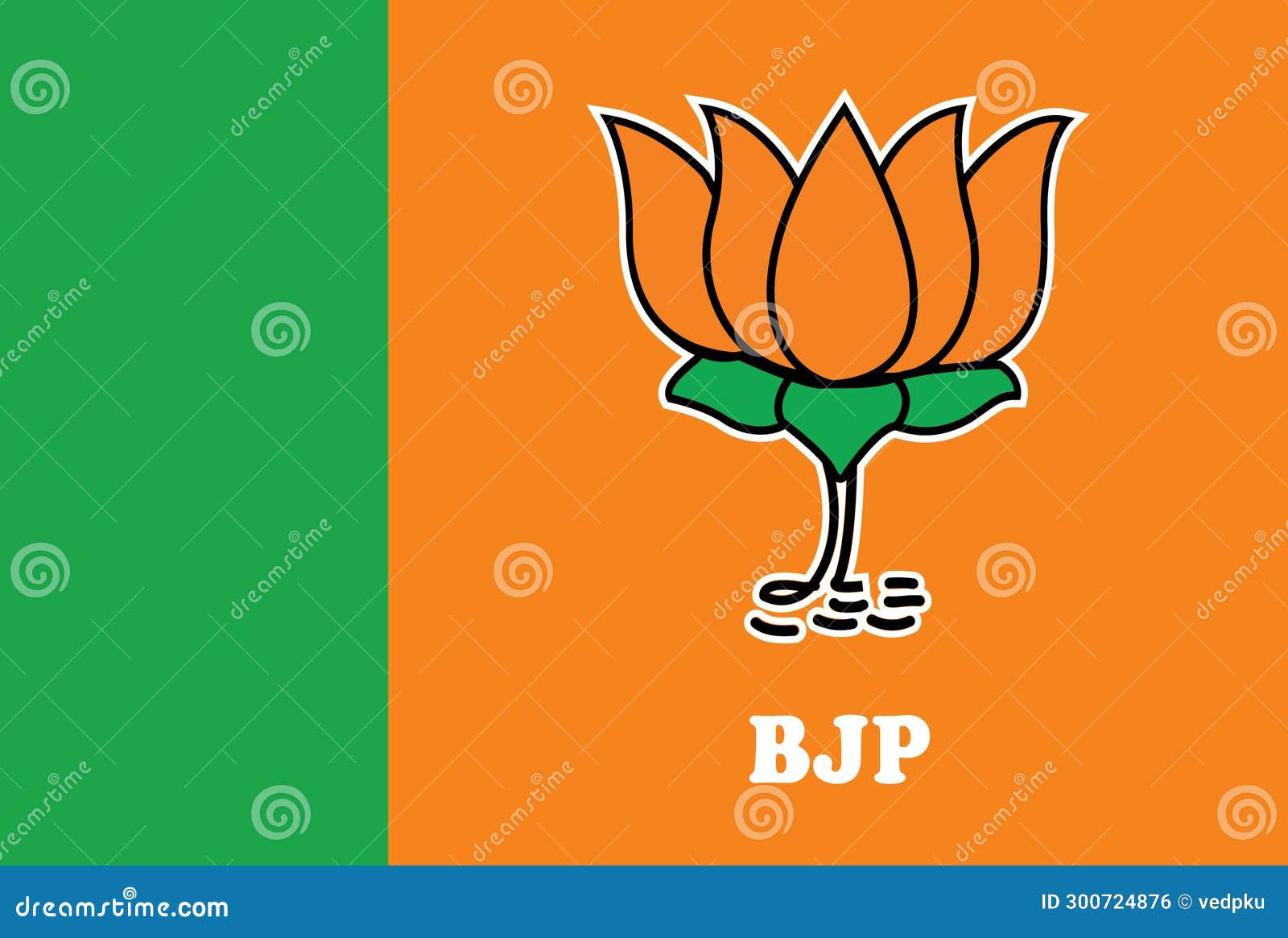 BJP Flag BJP Symbol Bhartiya Janata Party BJP Logo Political Party BJP ...