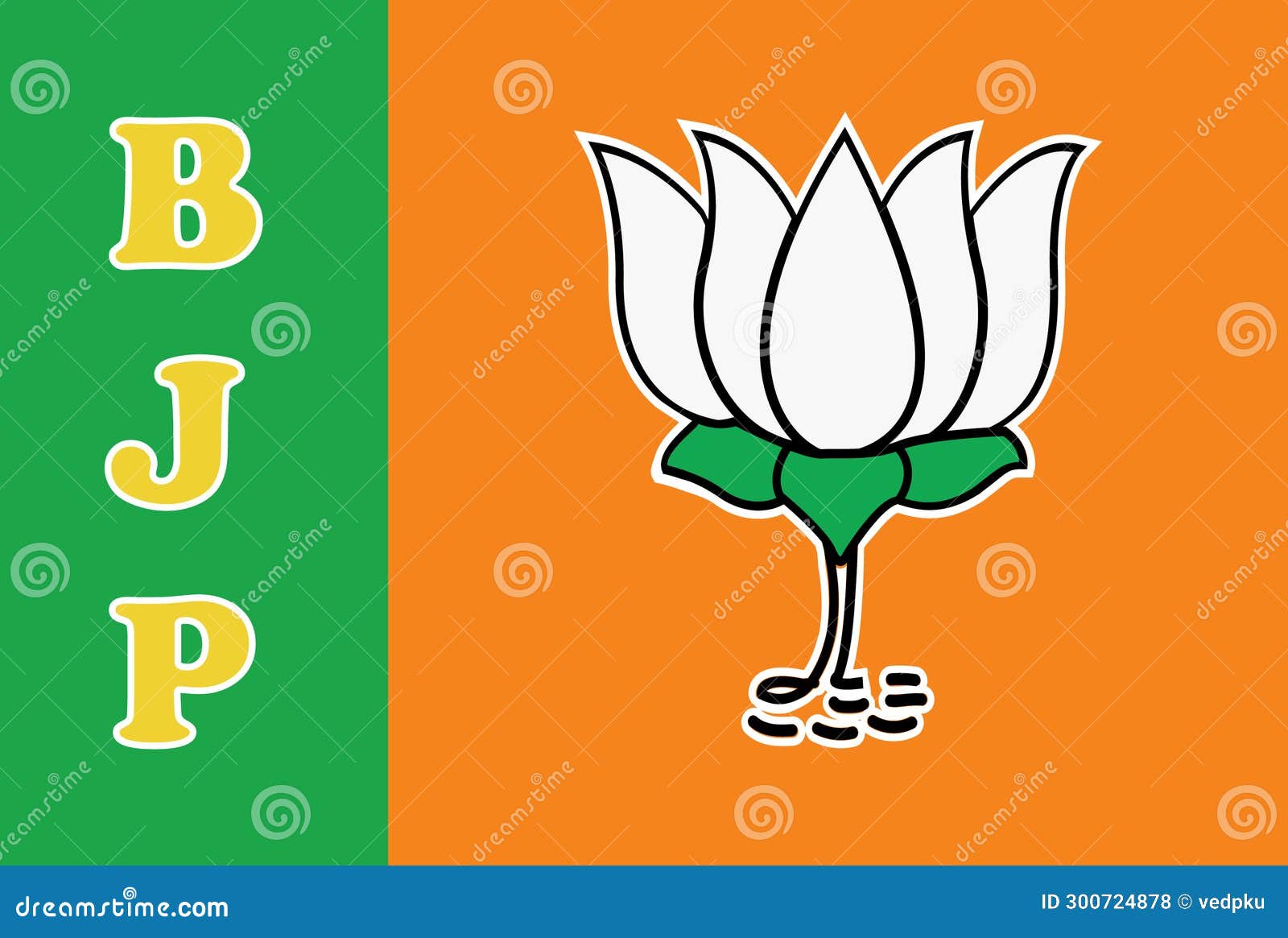 BJP Flag BJP Symbol Bhartiya Janata Party BJP Logo Political Party BJP ...