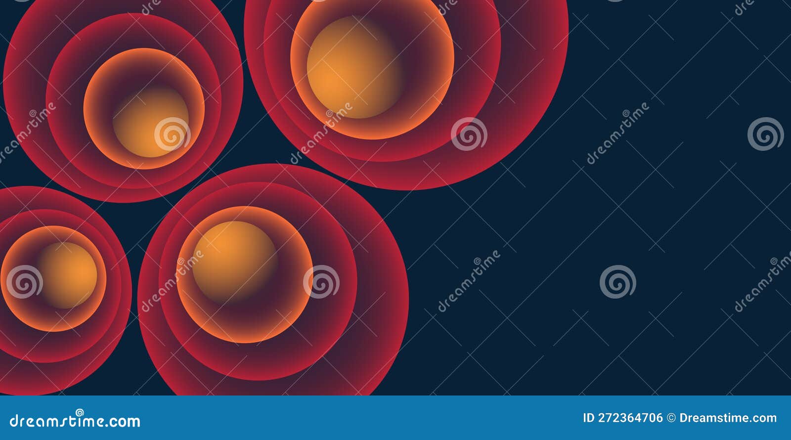 Circles With Various Density Of Bitmap Dither Gradient Isolated On ...