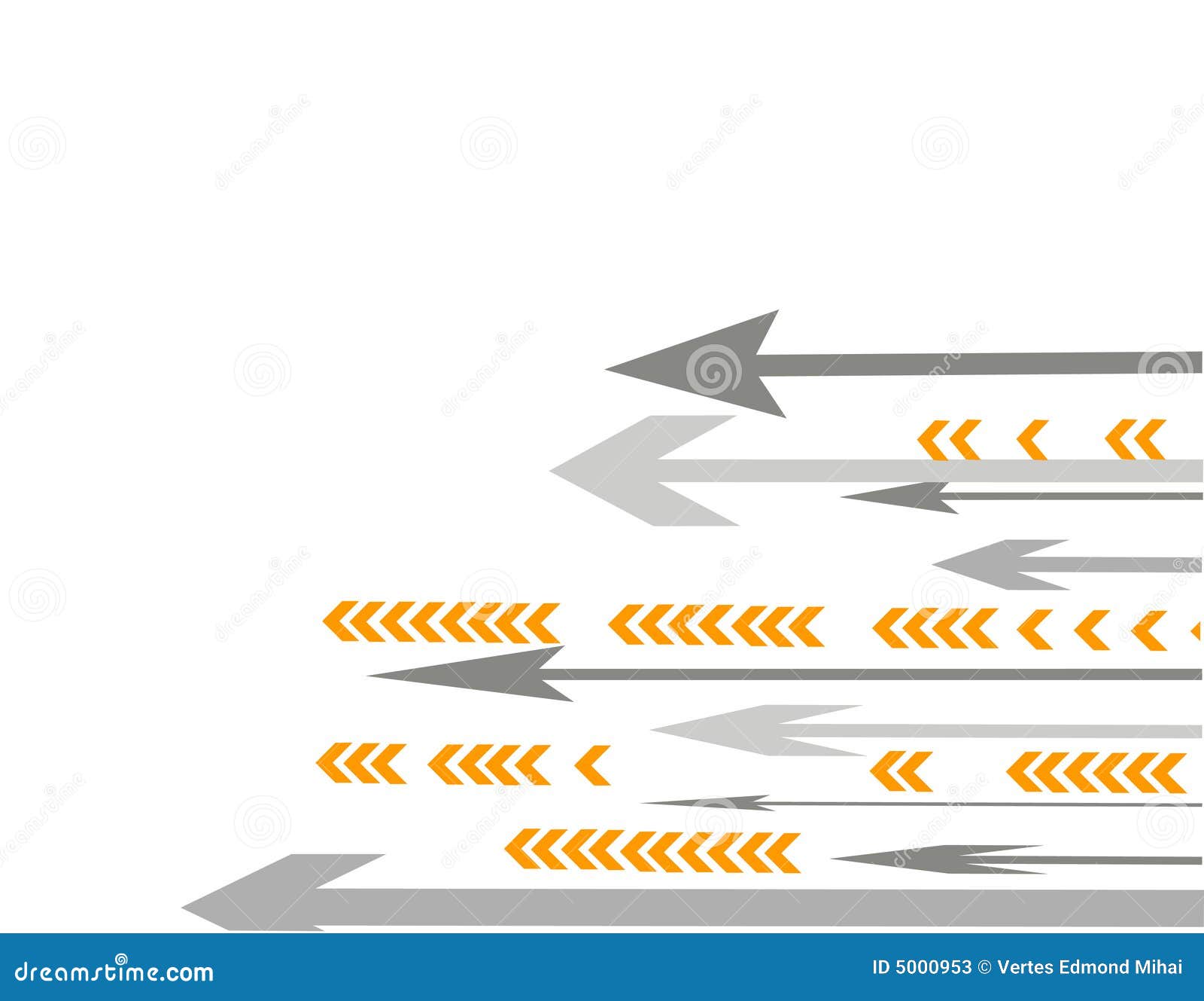 Lots of arrows stock vector. Illustration of lights, backdrop - 5000953