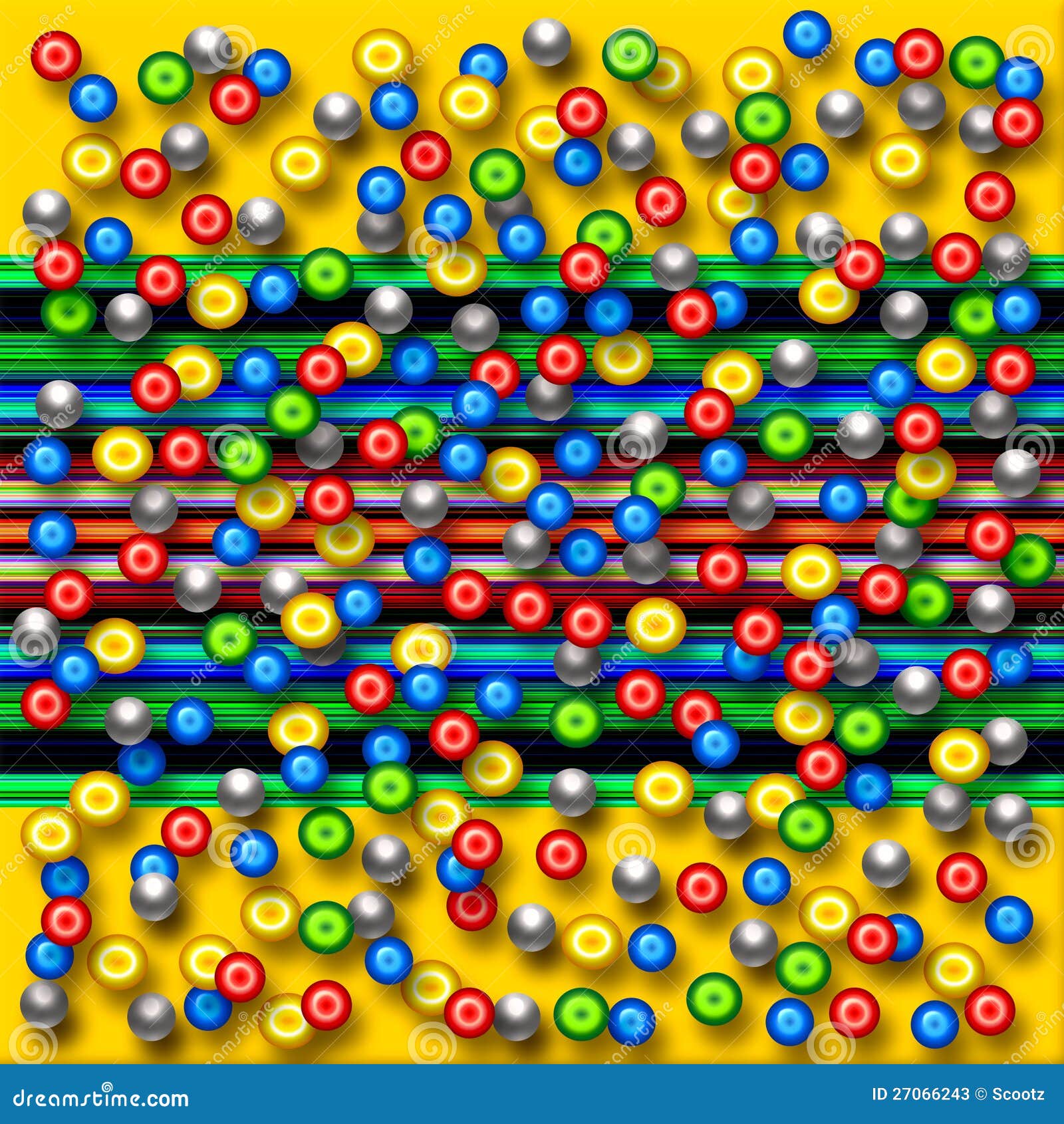 Lots of beads stock illustration. Illustration of bright - 27066243