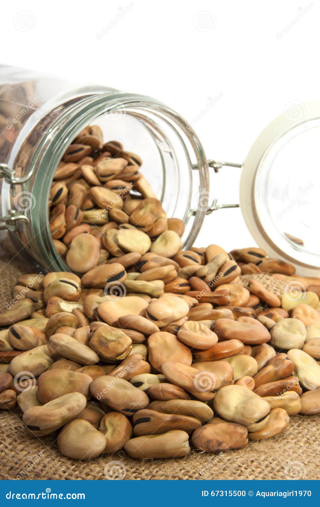 Lots of beans stock photo. Image of cloth, jute, food - 67315500