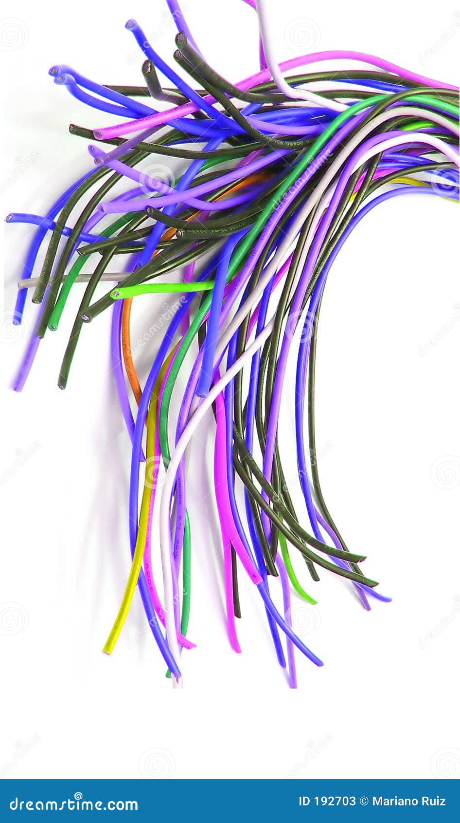 Lots of Cables stock image. Image of strip, rubber, cabling - 192703