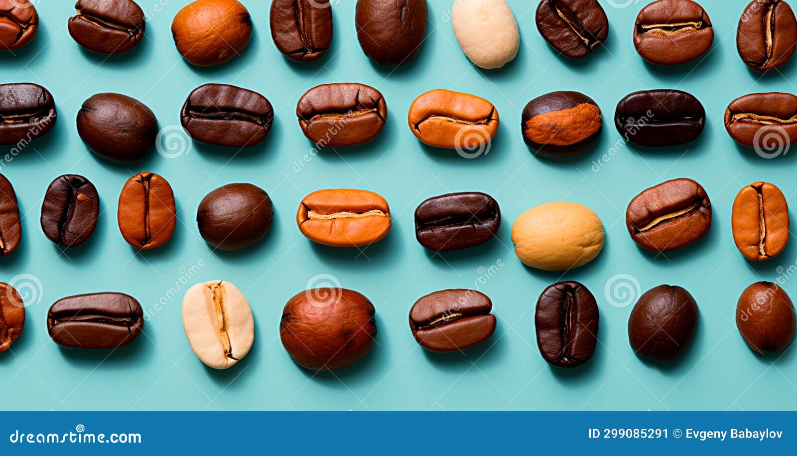 Lots of Coffee Beans, Coffee Drink - AI Generated Image Stock ...