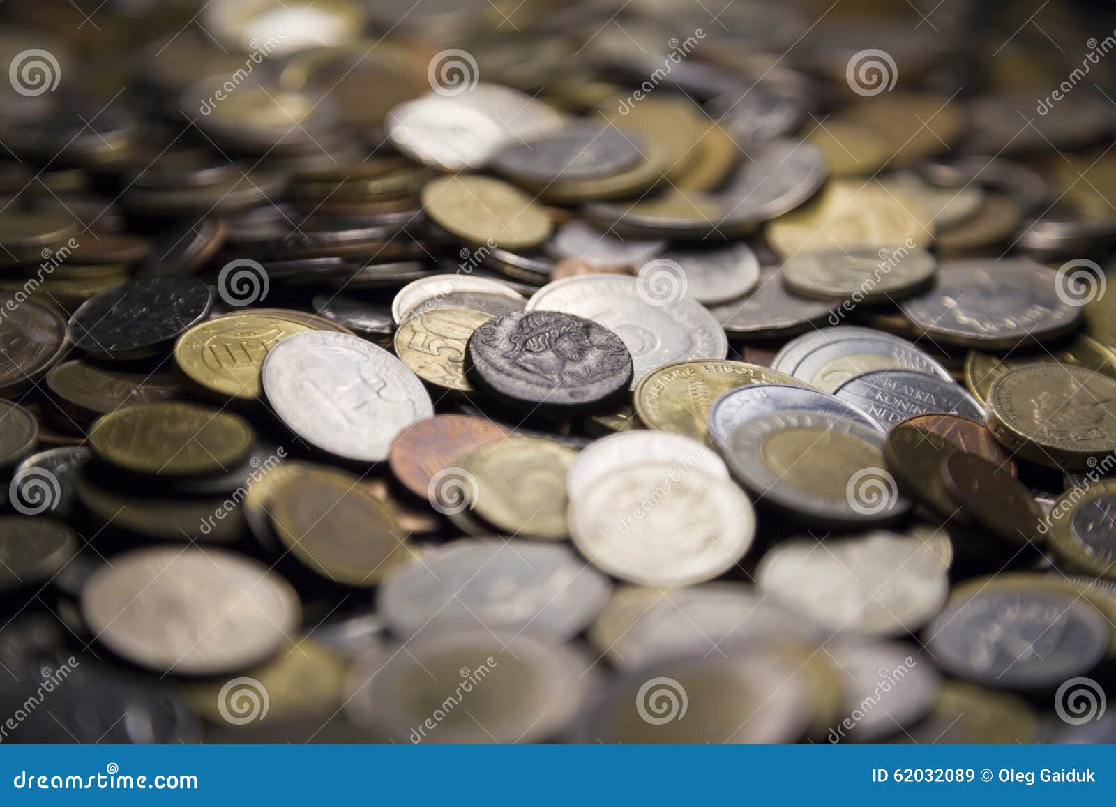 Lots of Coins, Pot of Money Stock Image - Image of jewelry, cash: 62032089