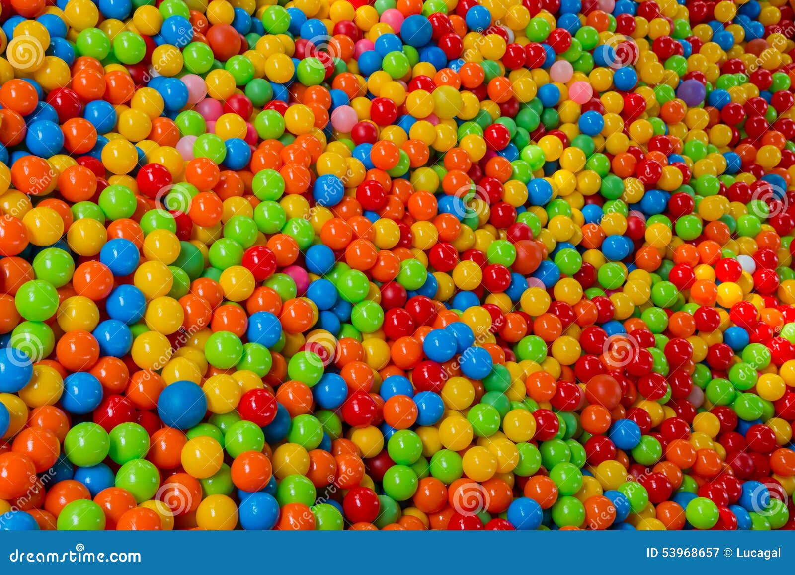 Lots of Colored Plastic Balls Stock Image - Image of game, pool: 53968657