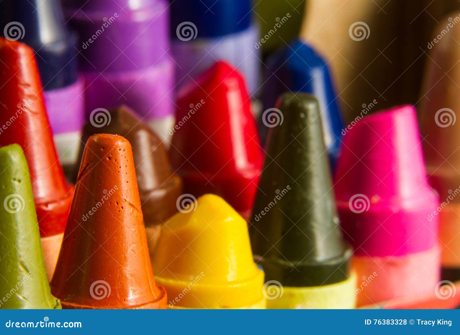 Lots of crayons stock photo. Image of classroom, educate - 76383328