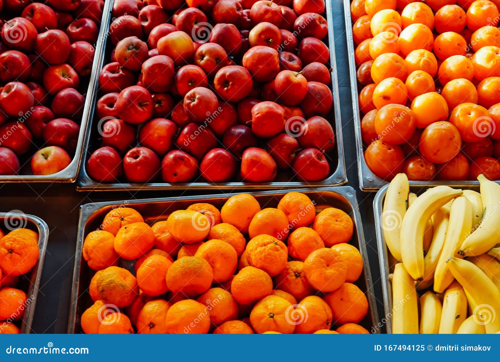 Lots of Different Ripe Fruit for Eating Like a Background Stock Image ...