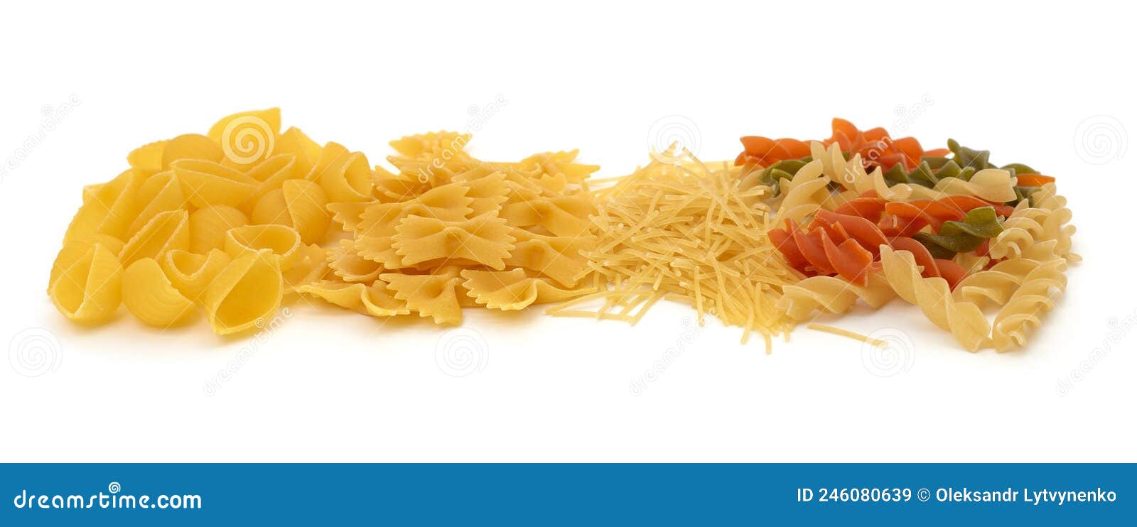 Lots of different pasta stock image. Image of carbohydrate - 246080639