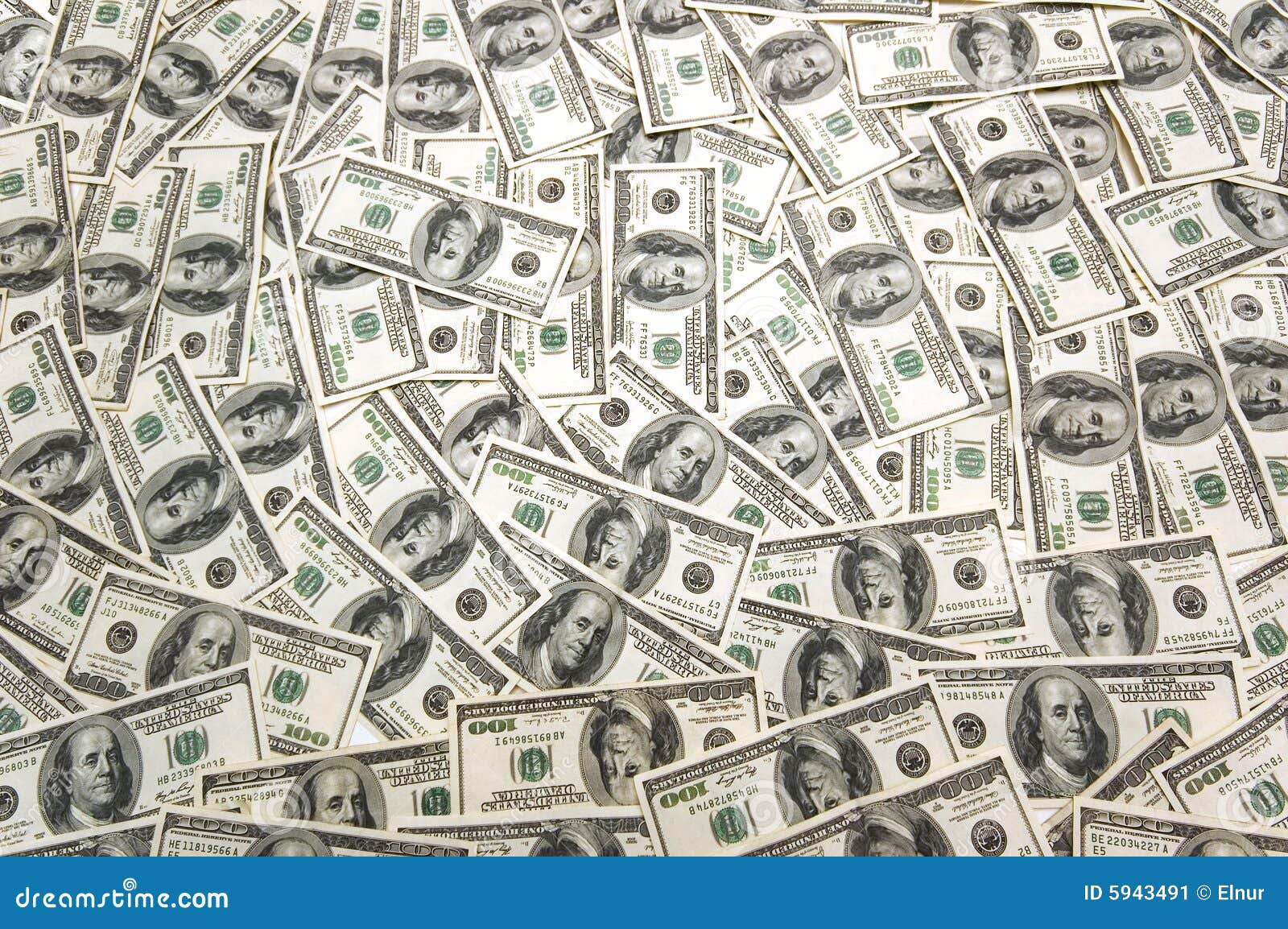 Lots of dollar bank notes stock image. Image of stack - 5943491