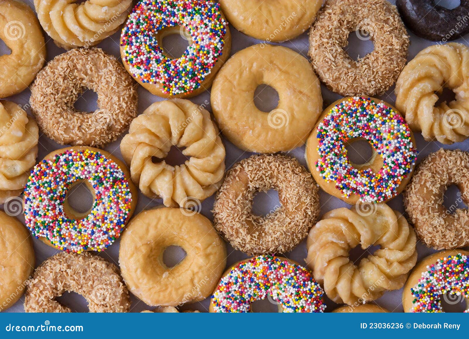 Lots of donuts stock photo. Image of color, tasty, dough - 23036236