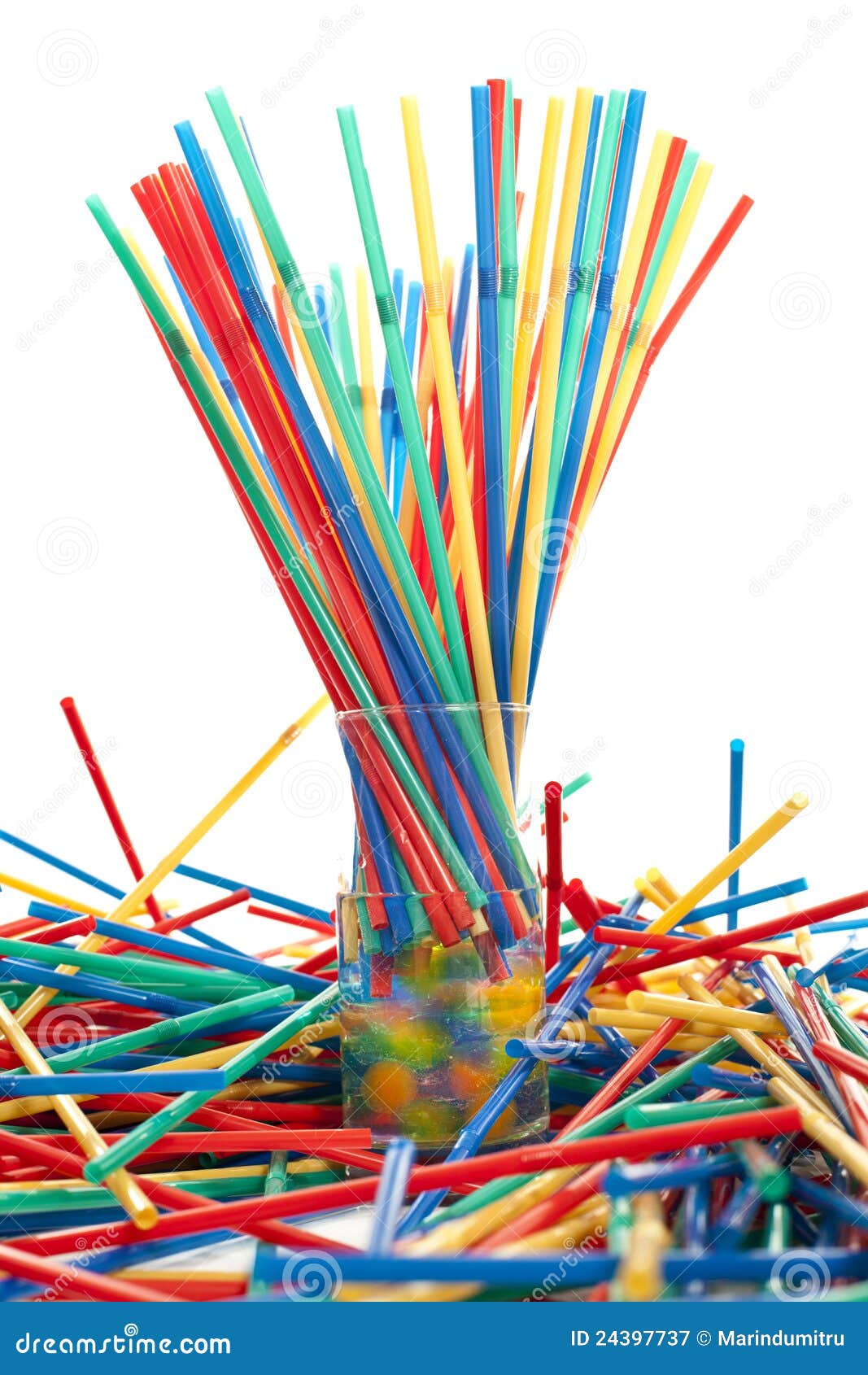 Lots of Drinking Straws Isolated on White Stock Image - Image of shiny ...