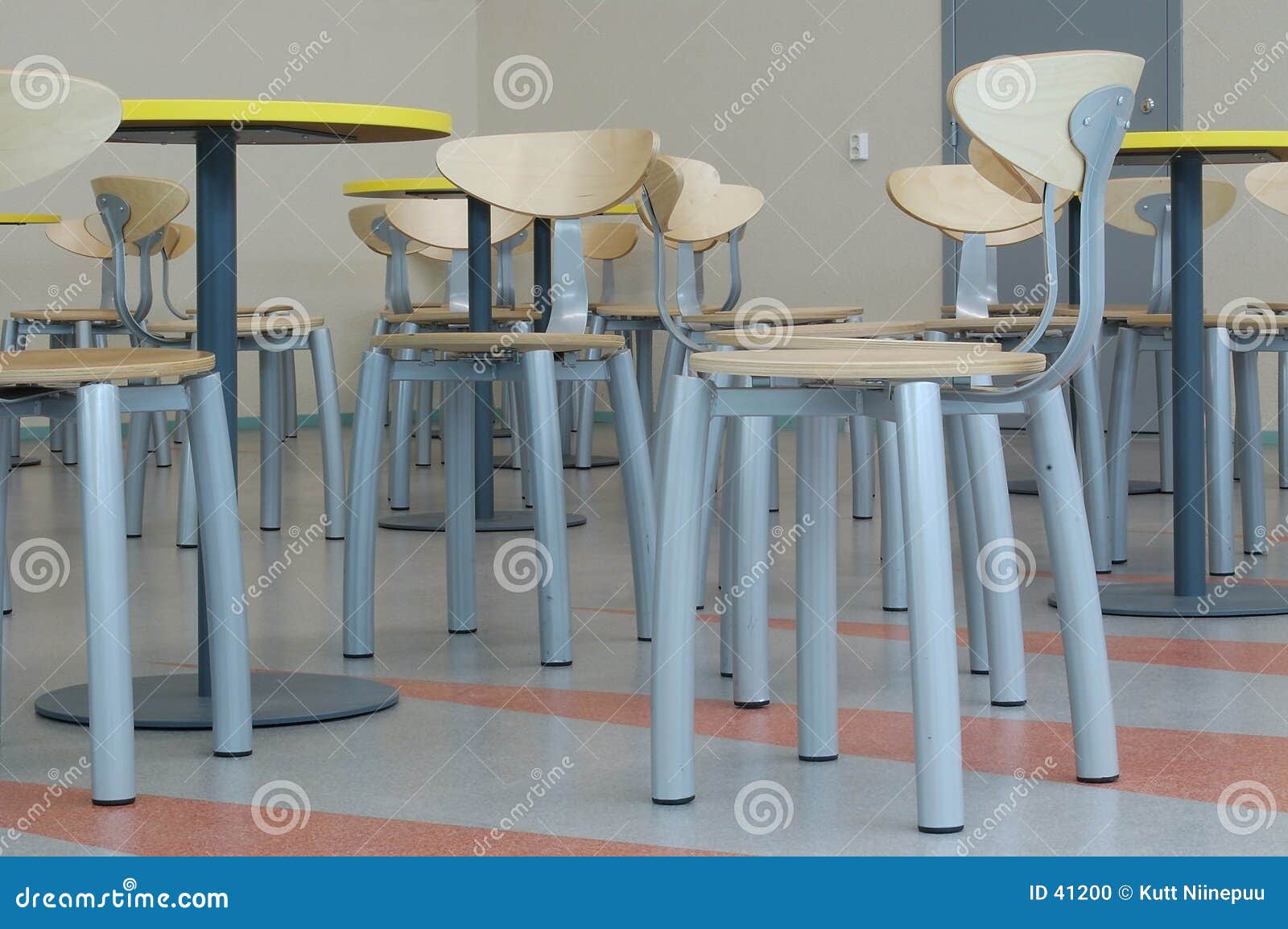 Lots of empty chairs stock photo. Image of chairs, caffeteria - 41200