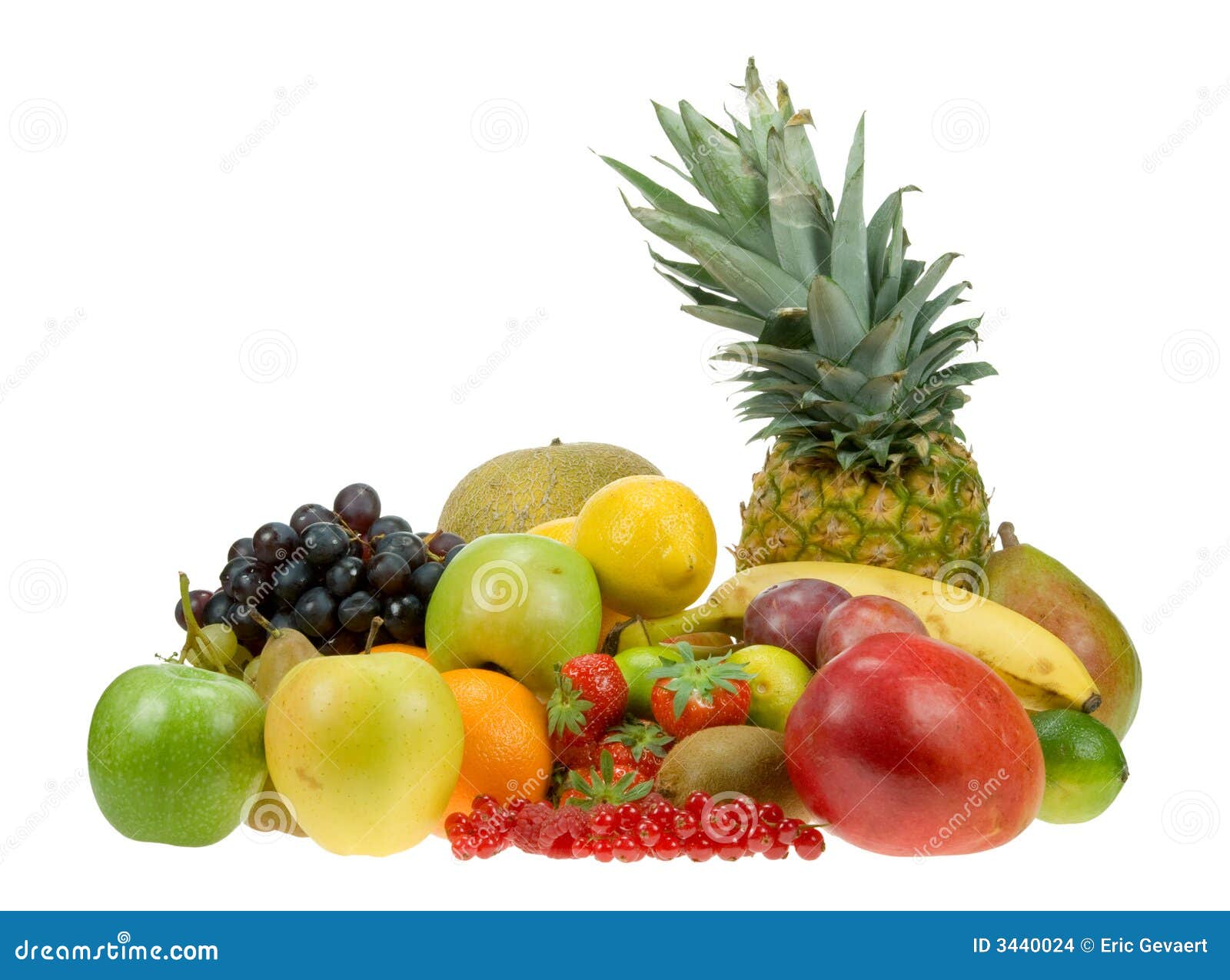 Lots of fresh fruit stock photo. Image of market, dessert - 3440024