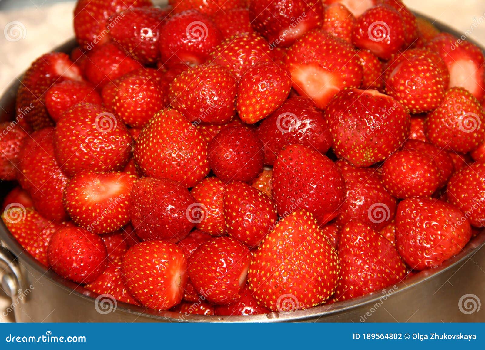 Lots of Fresh Strawberries. Peeled Strawberry Fruit Stock Photo - Image ...