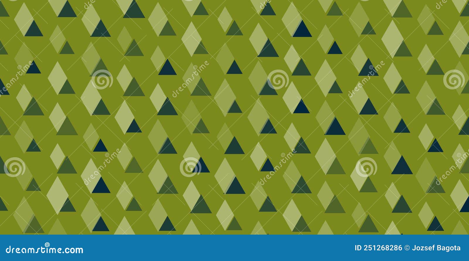 Lots of Green Triangle and Diamond Shapes Texture - Retro Style ...