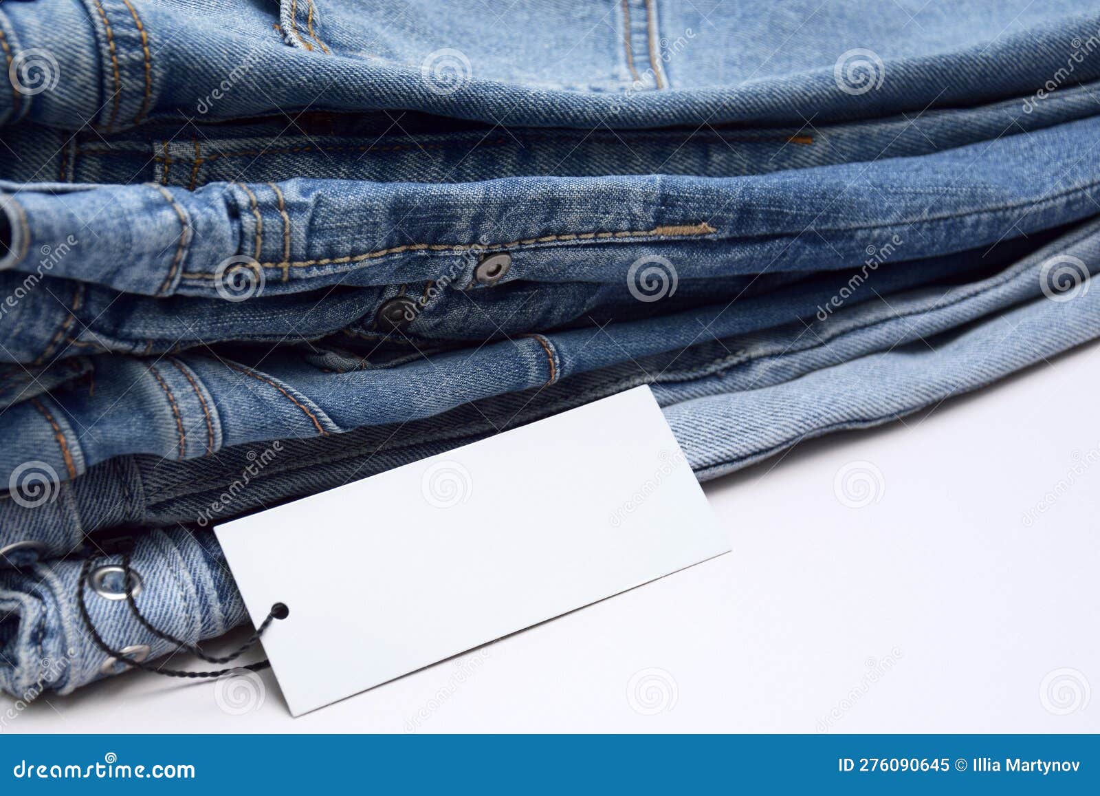 Lots of Jeans Pants in a Stack. Denim Background Stock Image - Image of ...