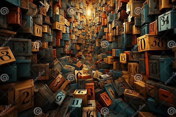 Lots of Numbers Background,math Concept Stock Photo - Image of counting ...
