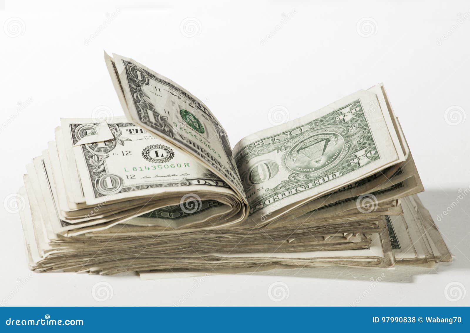 Lots of ones stock photo. Image of savings, lots, green - 97990838