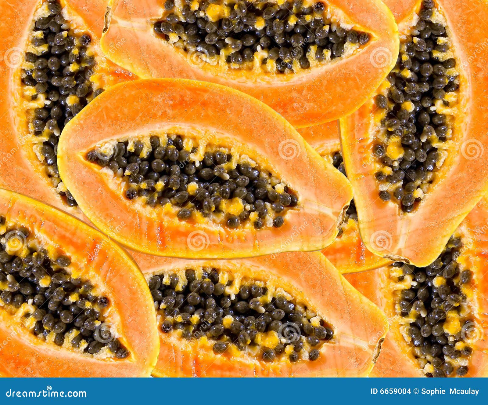 Lots of papayas stock photo. Image of tasting, imported - 6659004