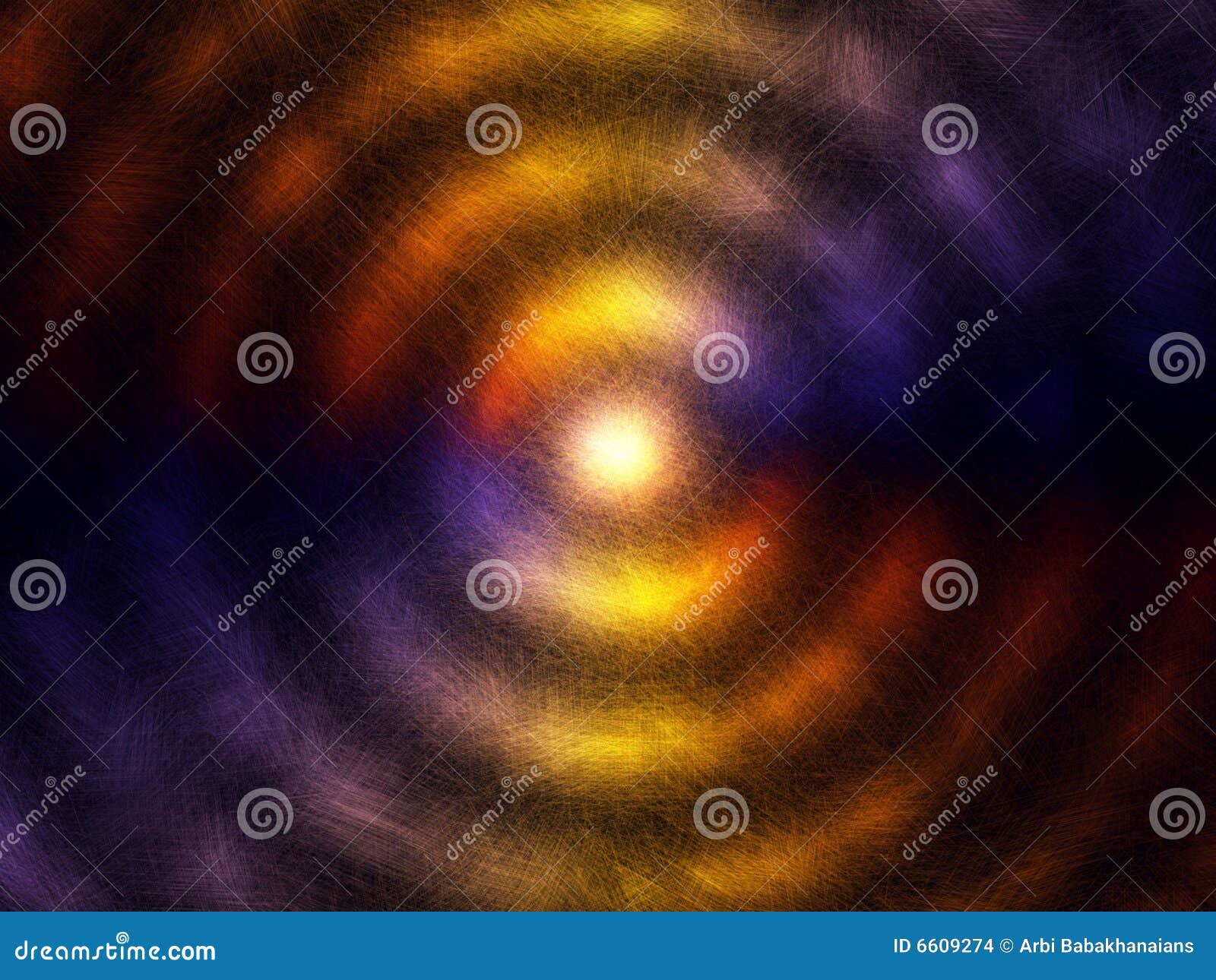 Lots of Particles in Circular Arranges Stock Illustration ...