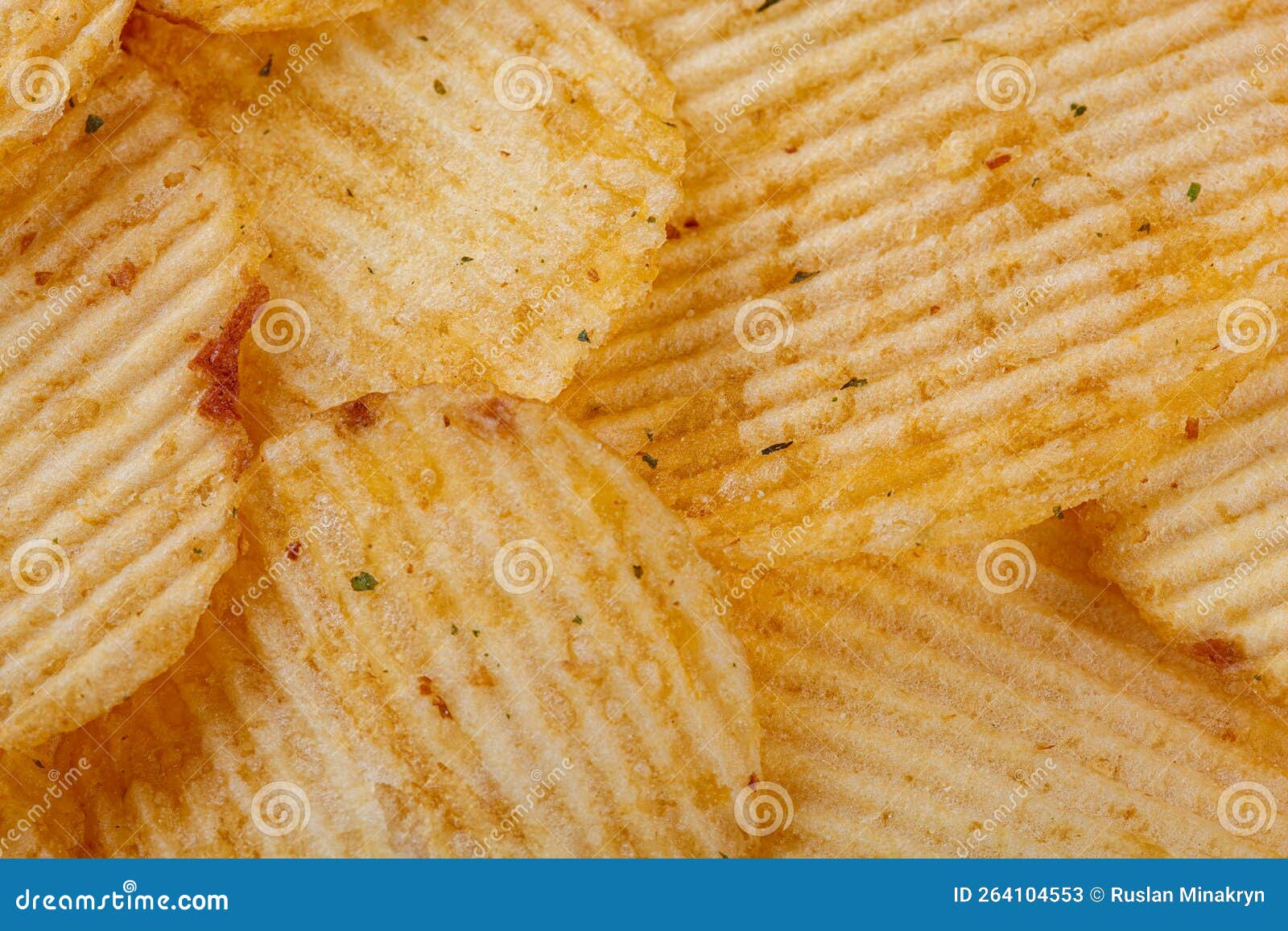 Lots of Potato Chips, Texture Stock Image - Image of diet, meal: 264104553